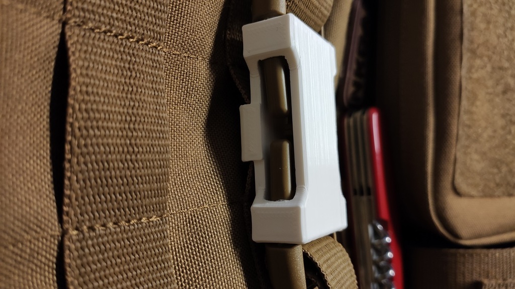 Double Side Release Buckle Female for MOLLE (compression straps) by ...