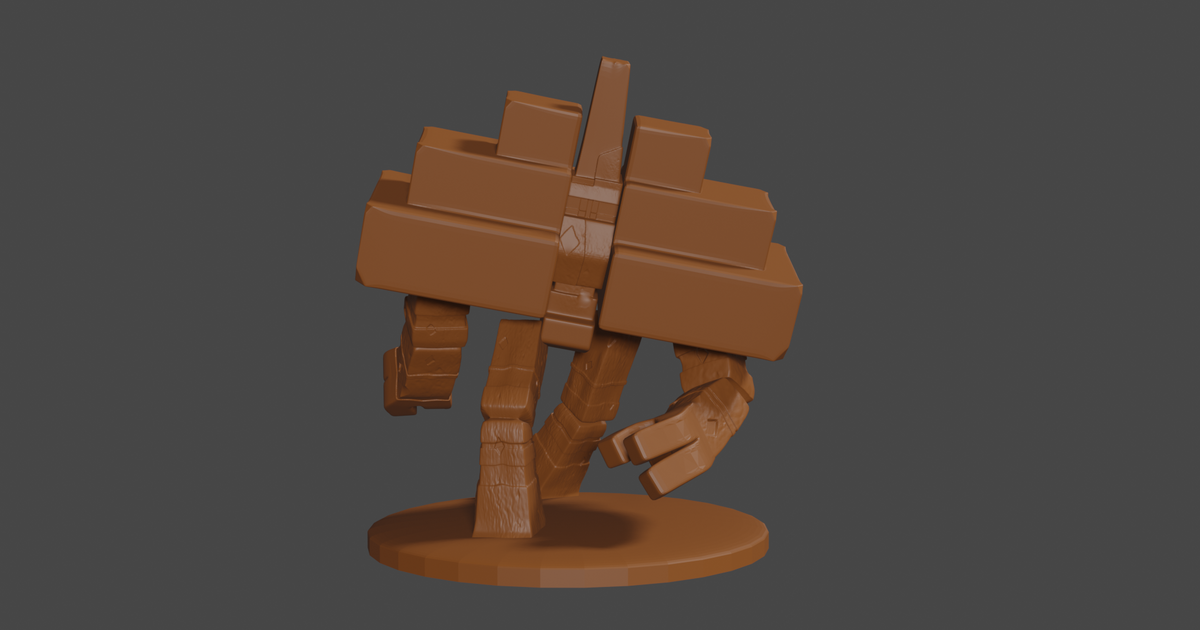 Pokemon inspired, Garganacl , Tabletop DnD miniature by ...