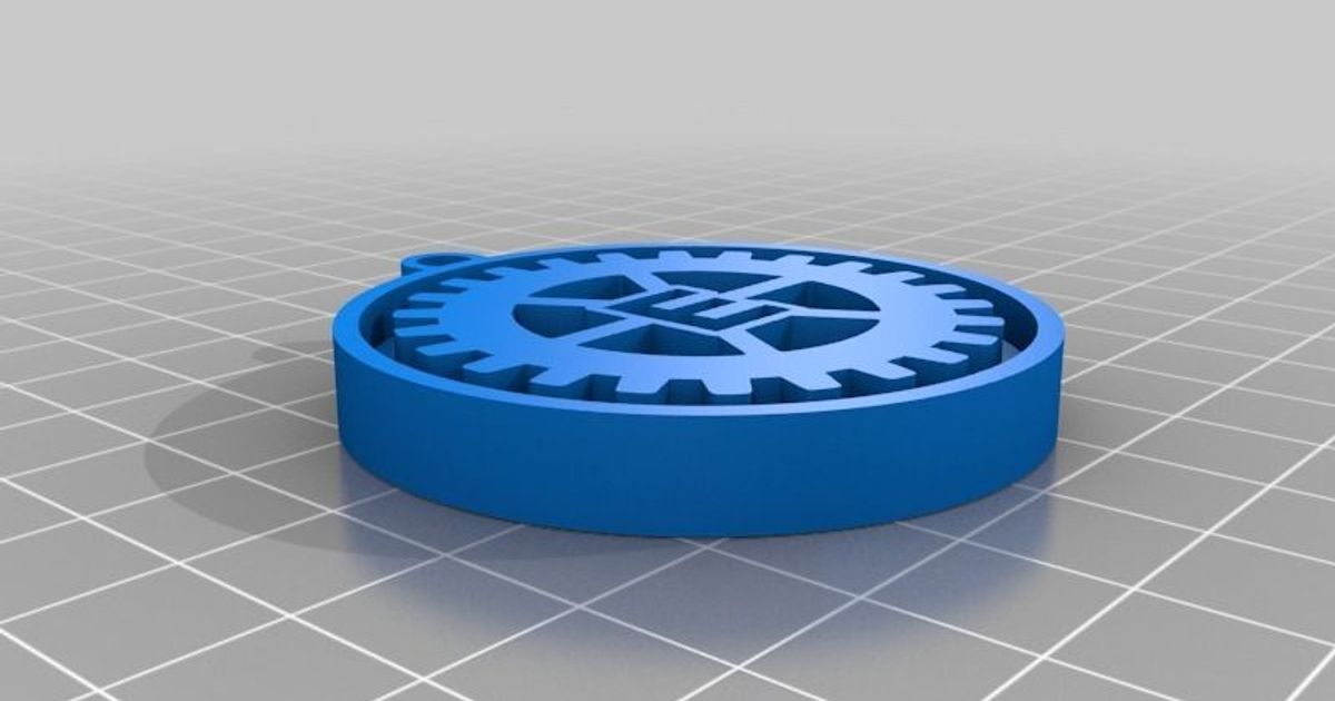 Mechanical Engineering keychain by Victor Maitan | Download free STL ...