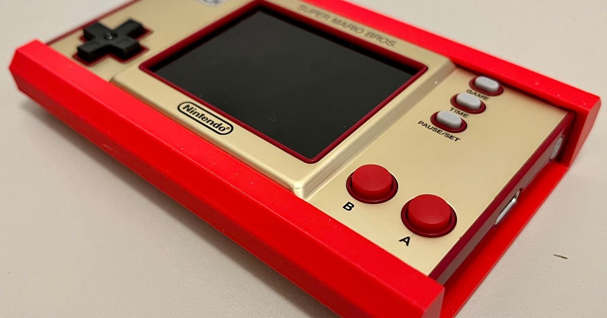 Nintendo Game and Watch Sliding Case by kicsikrumpli | Download free ...