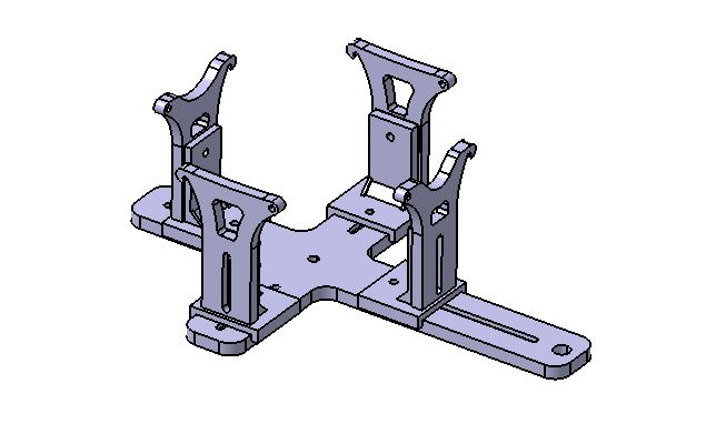 Base for plastic plane model V1 by Matomato | Download free STL model ...