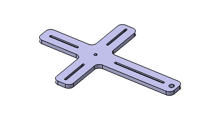 Base for plastic plane model V1 by Matomato | Download free STL model ...