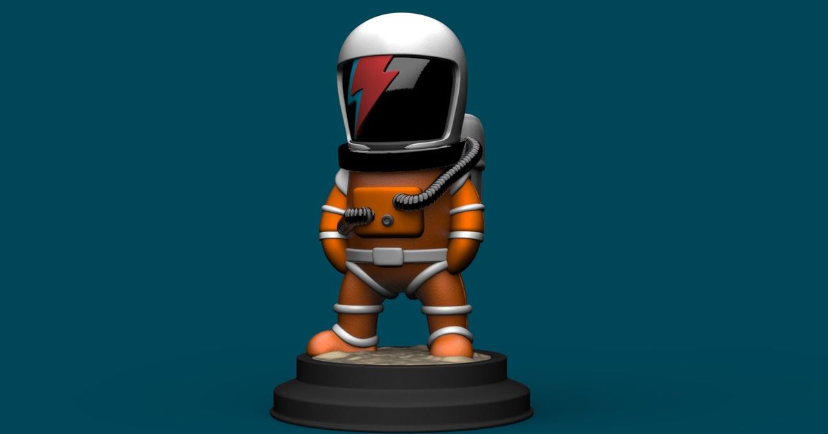 Mini Starman - Single and multimaterial by Wekster | Download free STL ...