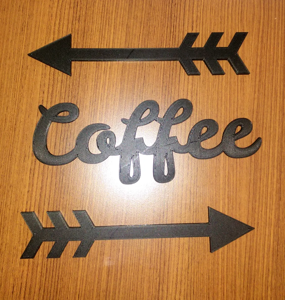Coffee and arrow by punisher_1211 | Download free STL model ...