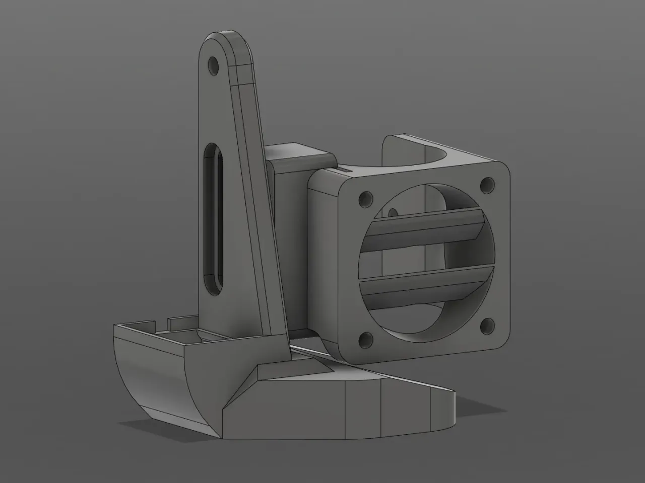 E3D v6 / Volcano 5015 Part Cooling by walldodge | Download free STL model | Printables.com