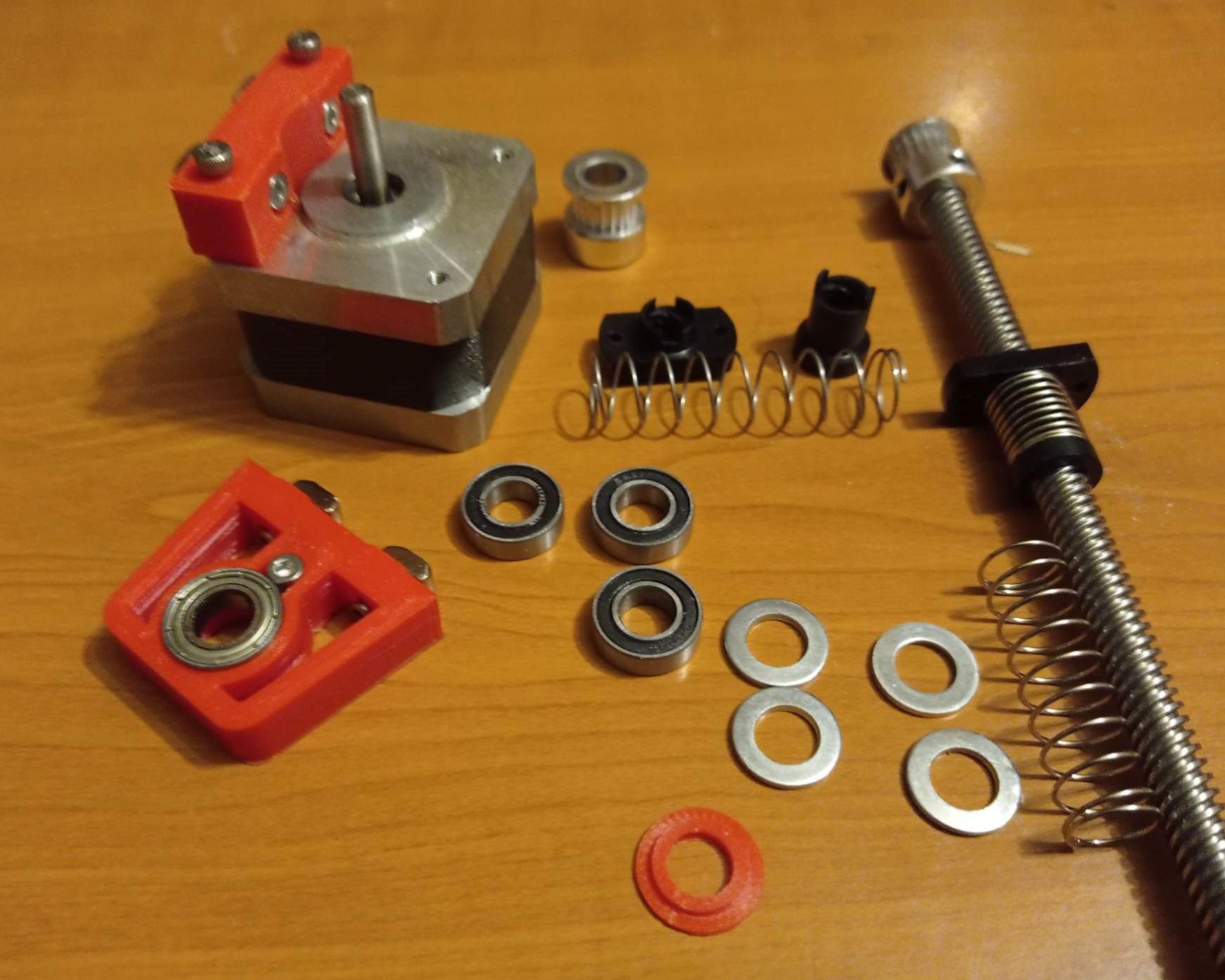 Ender 3 - Dual lead screw linear rail kit for Z axis. by Remus ...