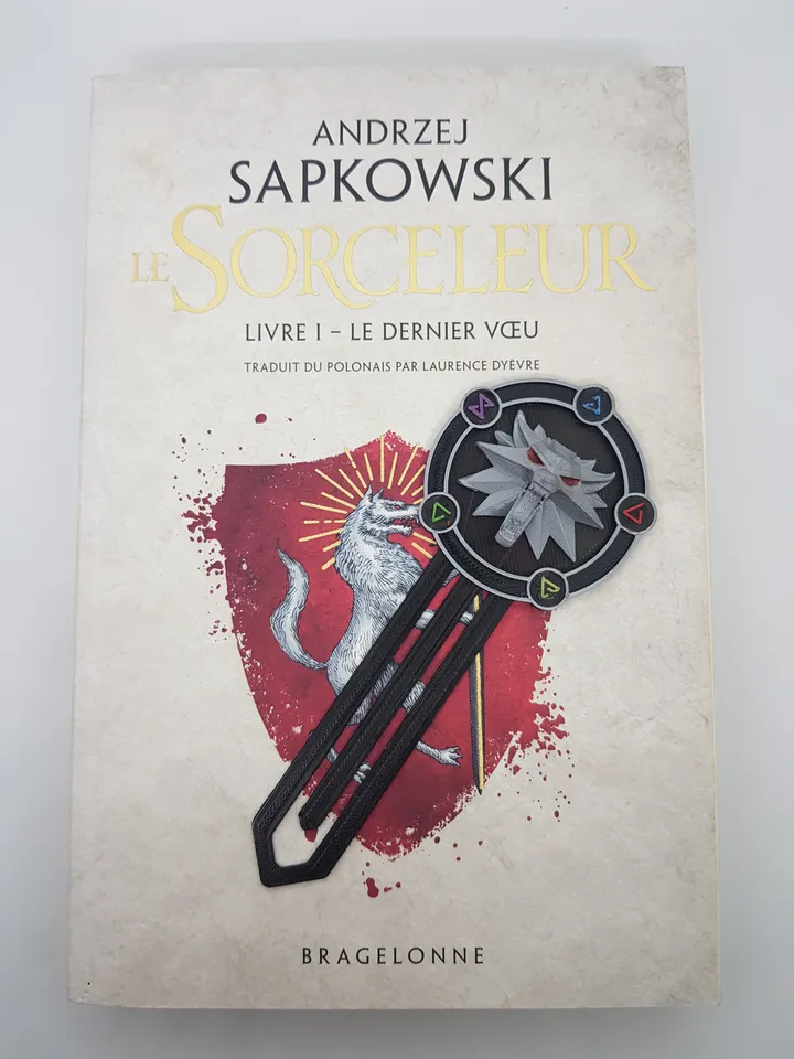 Witcher bookmark by Khelian | Download free STL model | Printables.com