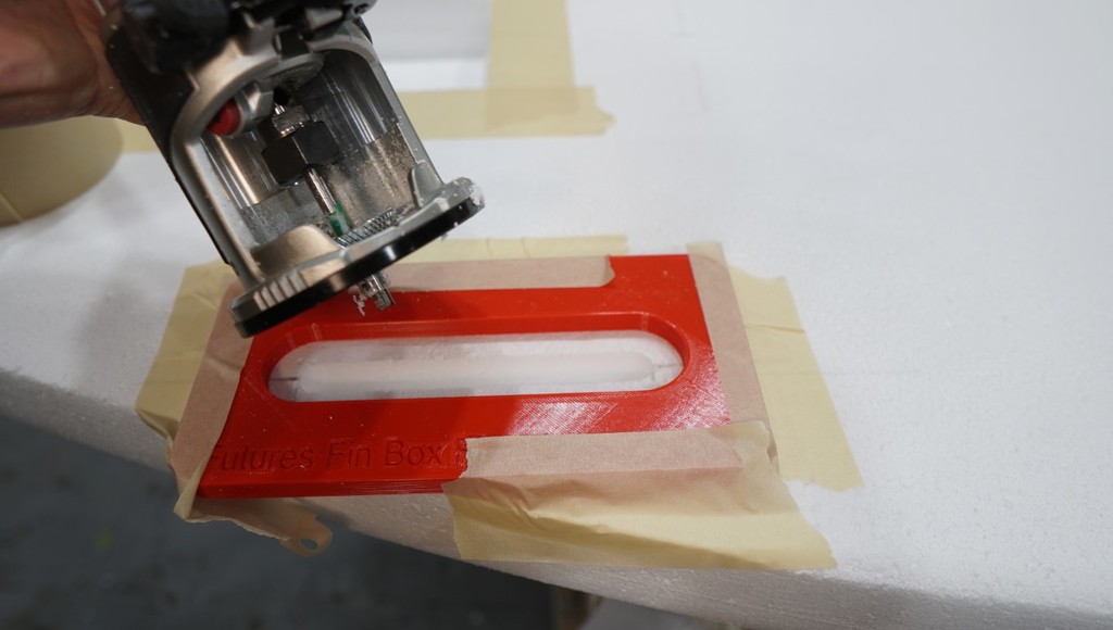 Future Fins Surfboard Install Template for Router by Andrew W ...