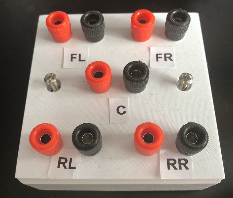 UK Faceplate for surround speaker connections by CFairhurst | Download ...