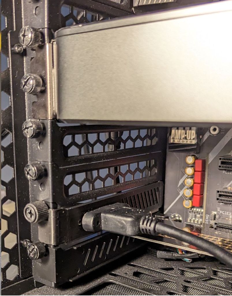 PCIE Bracket with Screw-in HDMI slot for Sensor Panel by iListen2Sound ...