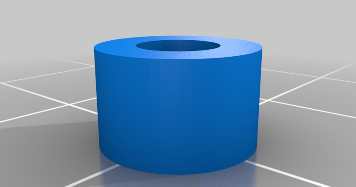 My Customized Parametric Screw Spacer by grill_n_carve | Download free ...