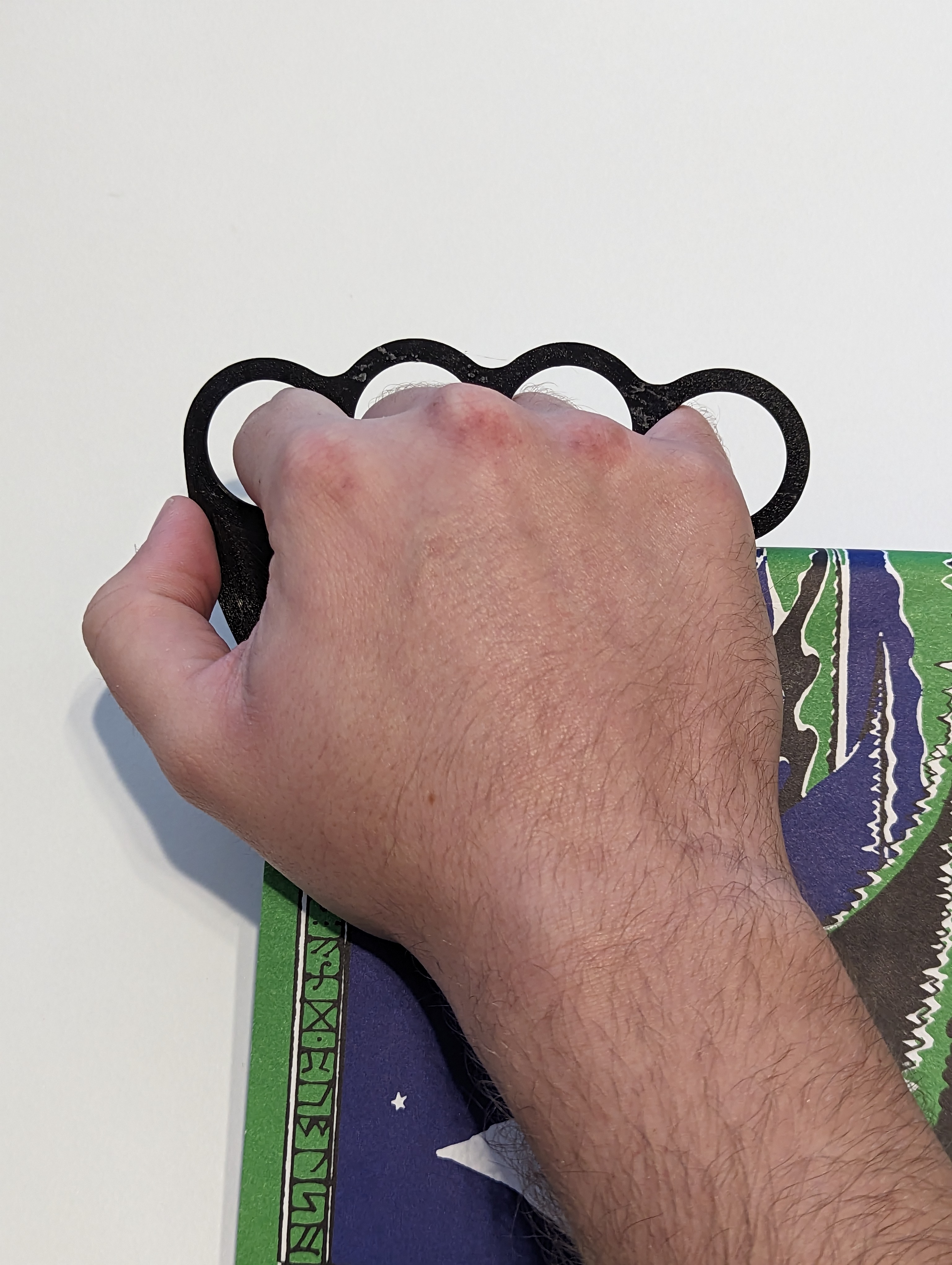 Knuckle Duster Bookmark by Jacob | Download free STL model | Printables.com