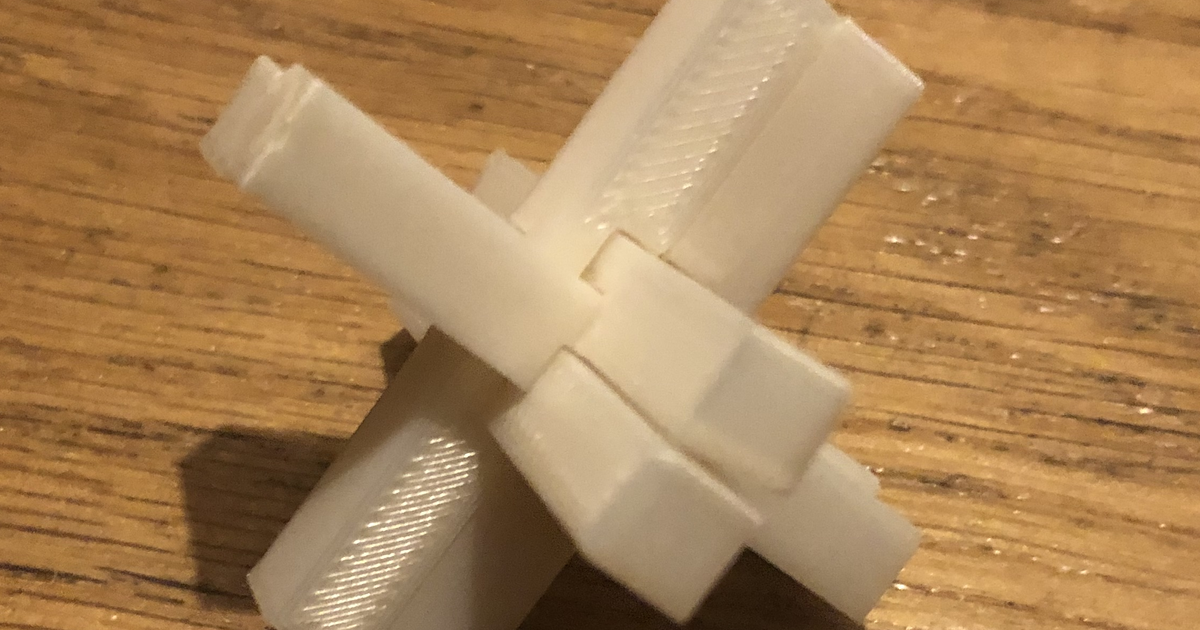 Stick puzzle by Hen Mob | Download free STL model | Printables.com