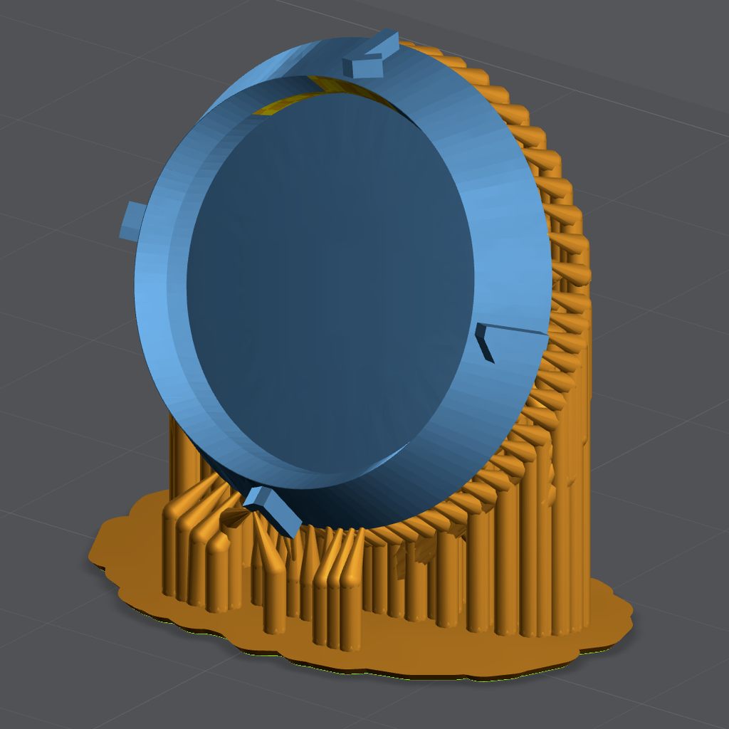 Magnetic 25mm RPG Miniature Base (Resin pre-supported) by Klausen ...