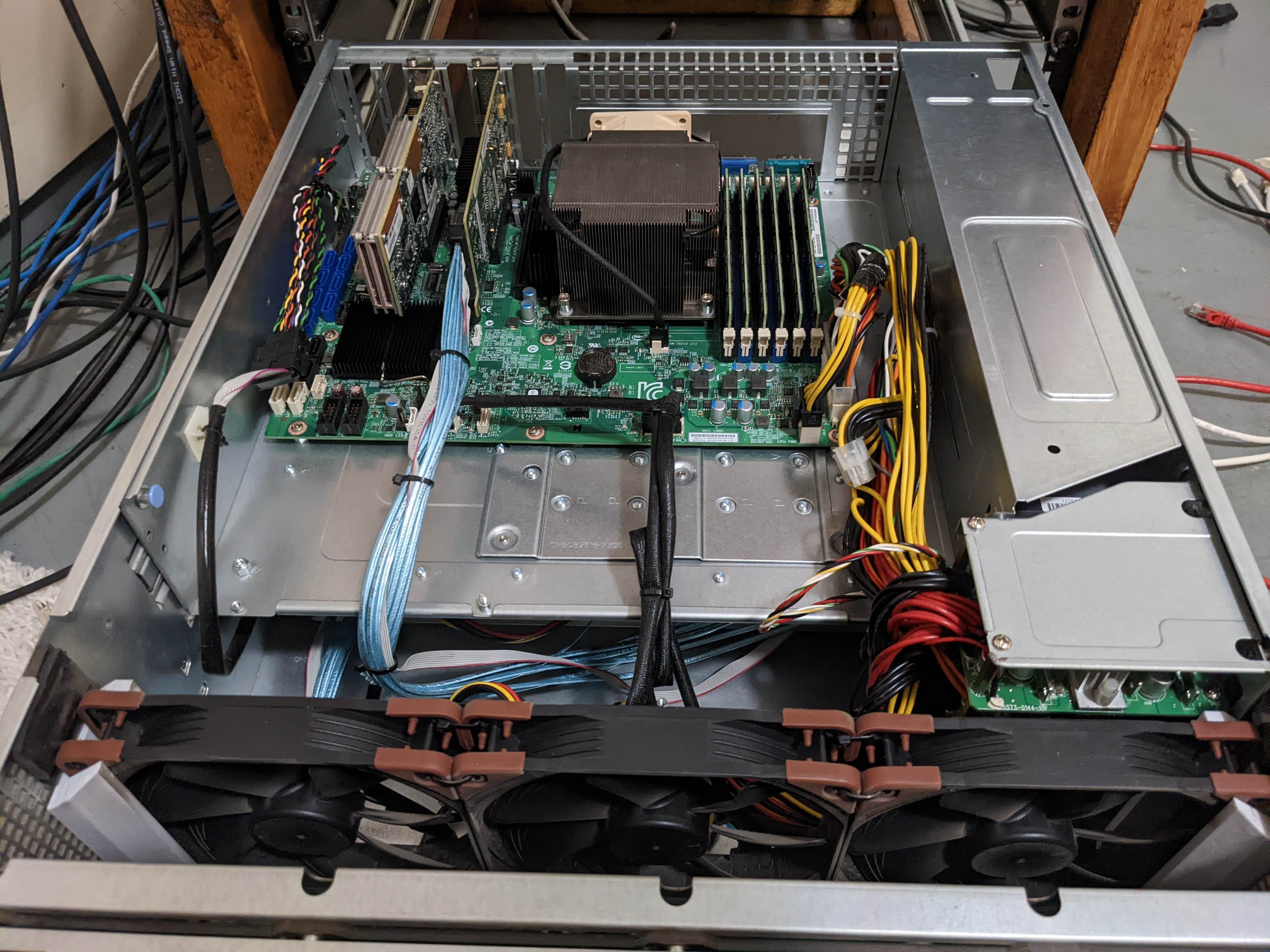 Supermicro 847 140mm Fanwall Bracket & Extras by 00Nave198 | Download ...