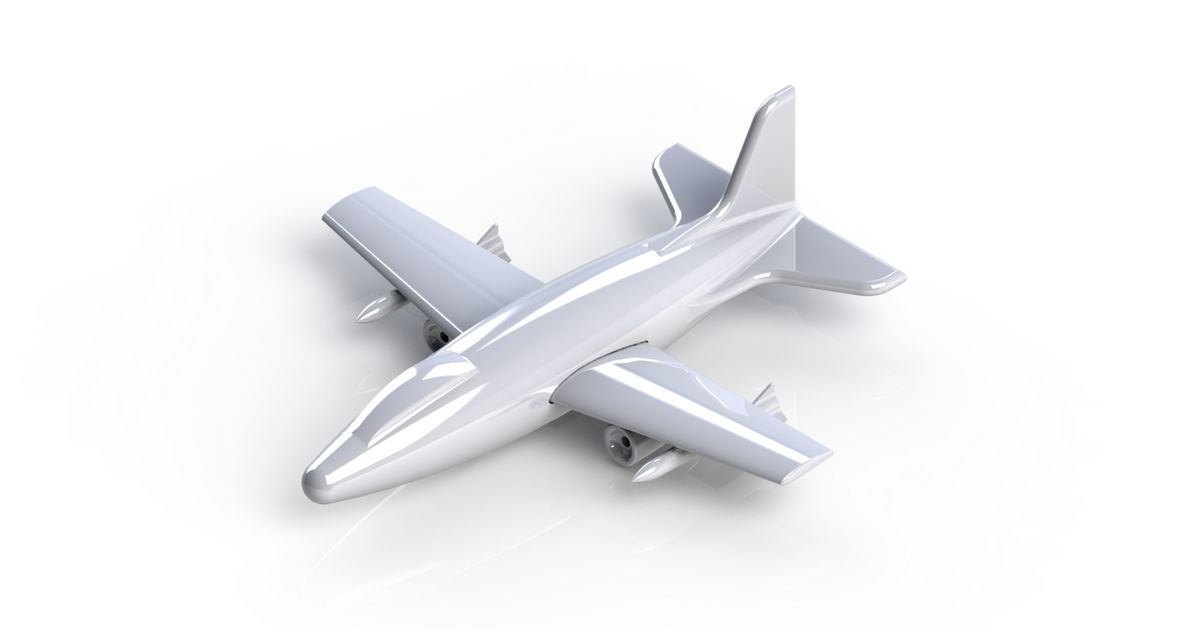 3D printed Airplane by omerk83 | Download free STL model | Printables.com