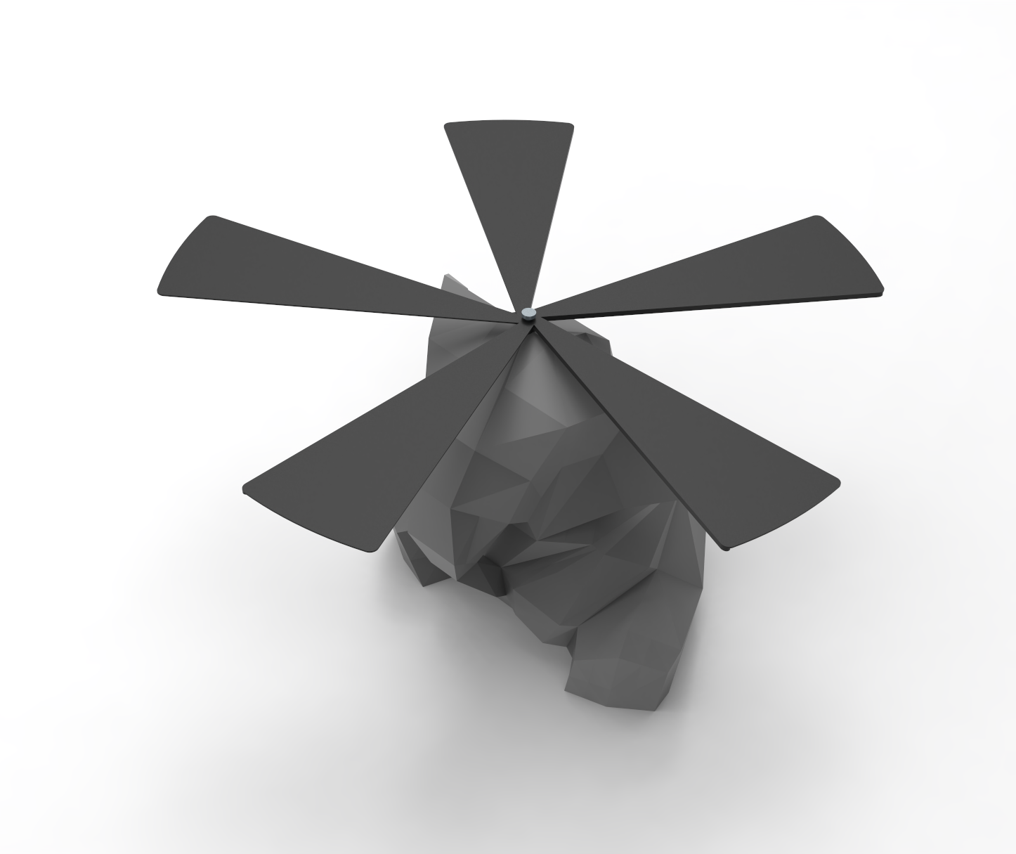 Elephant sensor - propeller You need a 20x2 mm nail!!!!! :) by Jarda ...