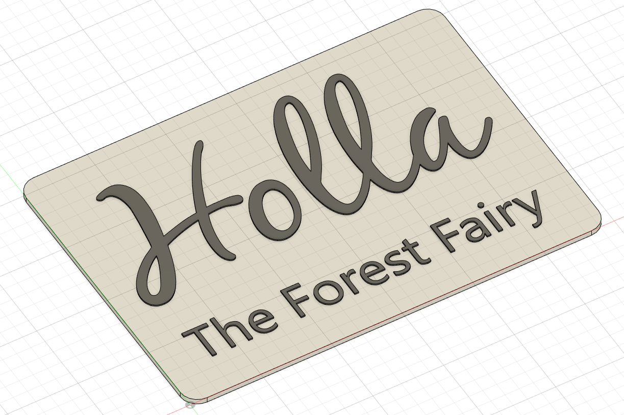 Holla The Forest Fairy - Postcard by kerngebiet | Download free STL ...