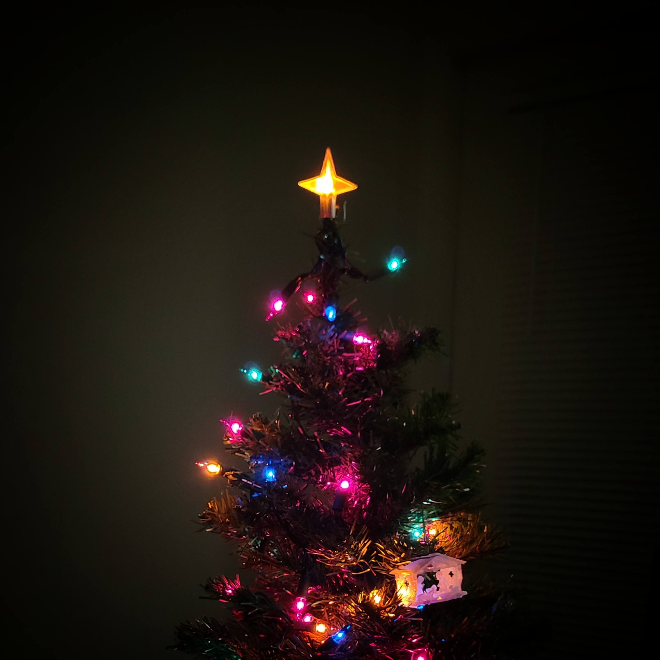 Cross-Shaped Christmas Tree Star for Tiny Lights by GlennOsiris ...