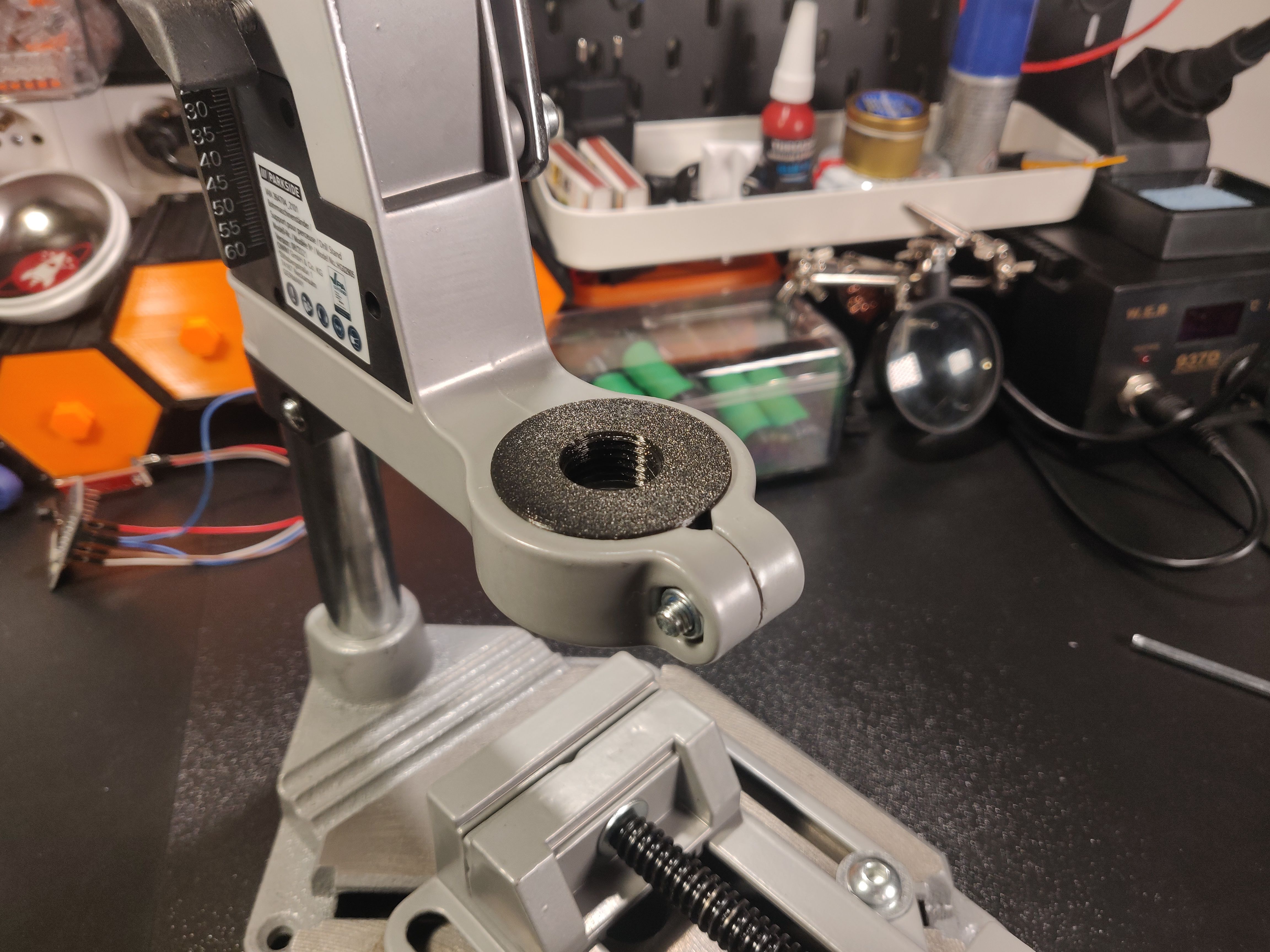 Dremel adapter for Parkside's drilling stand by BMarcin | Download free ...