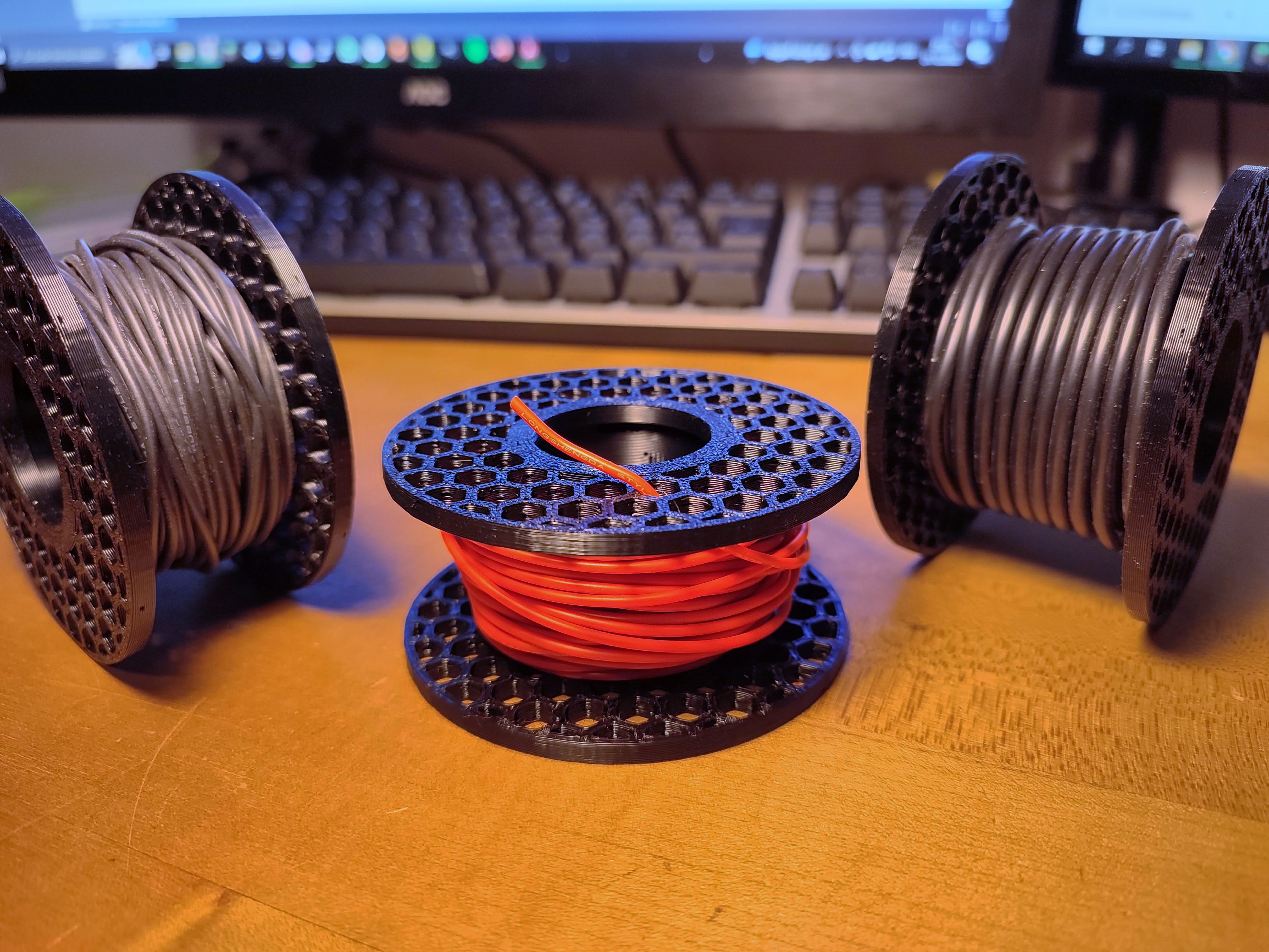 Parametric Wire Spools by TheBengineer | Download free STL model ...