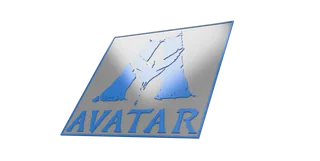 Avatar Metal Logo by Angrysquirrel | Download free STL model ...