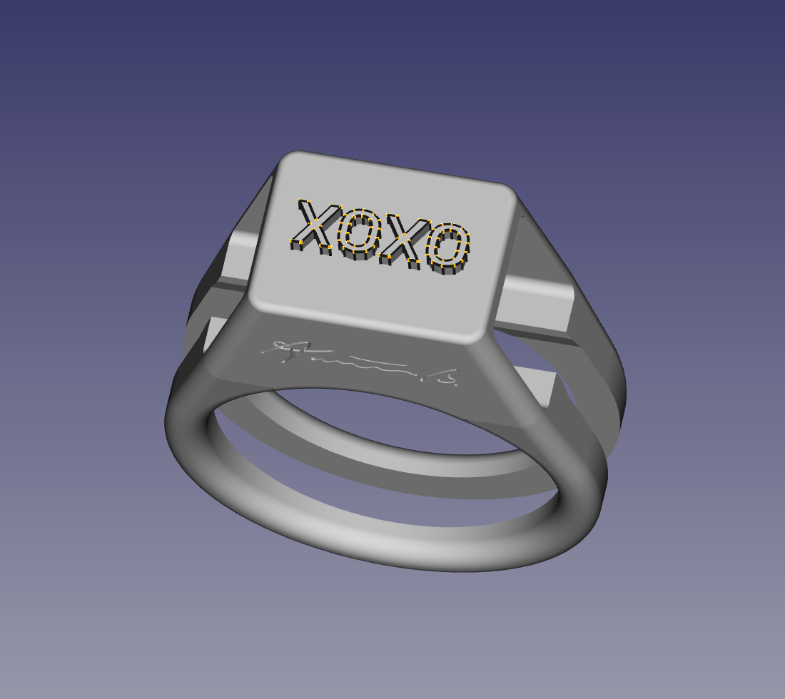 Ring for agents (with secret drawer for tic-tac) by vavrena.eu ...