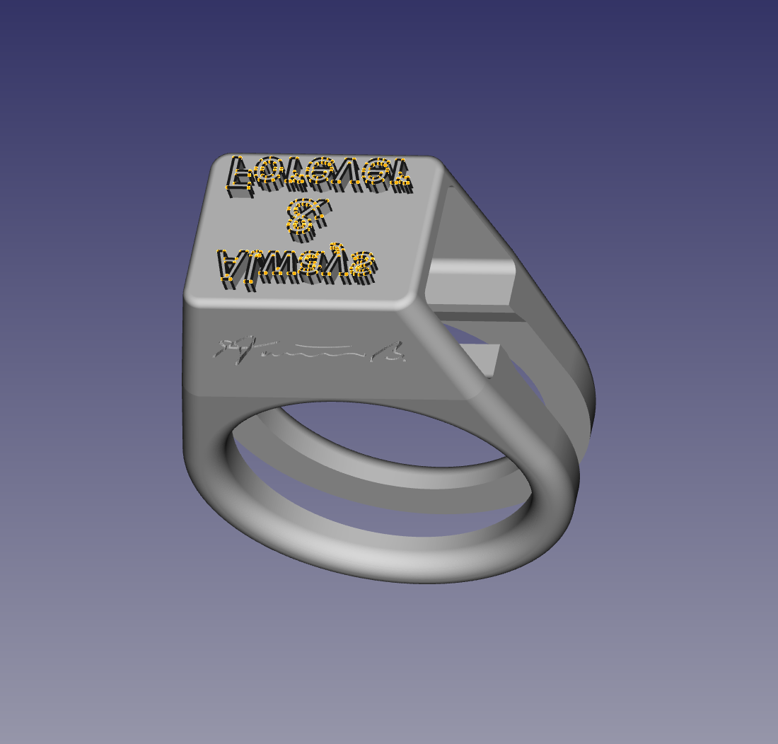 Ring for agents (with secret drawer for tic-tac) by vavrena.eu ...