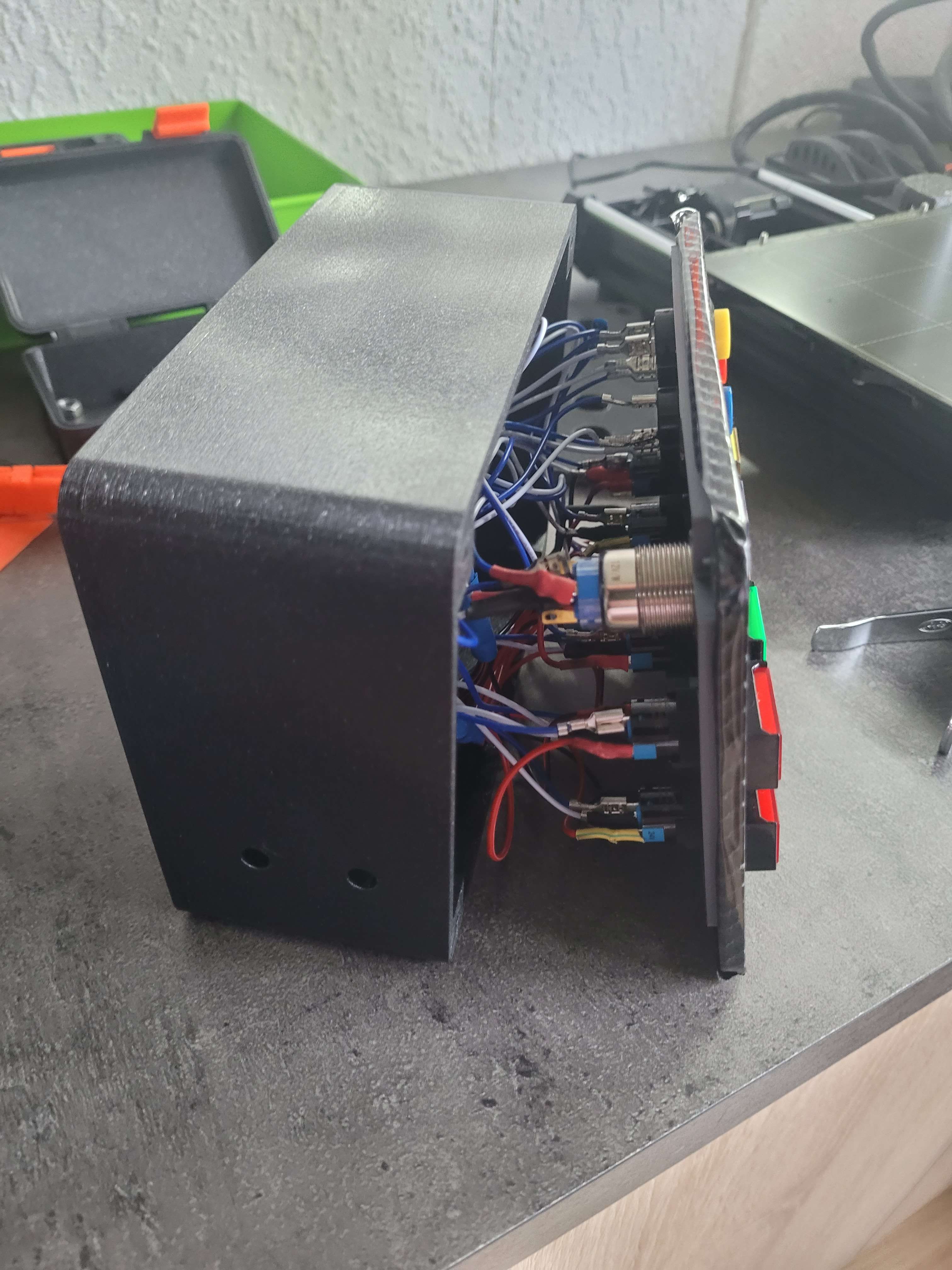 Button box sim racing by dimi25 | Download free STL model | Printables.com