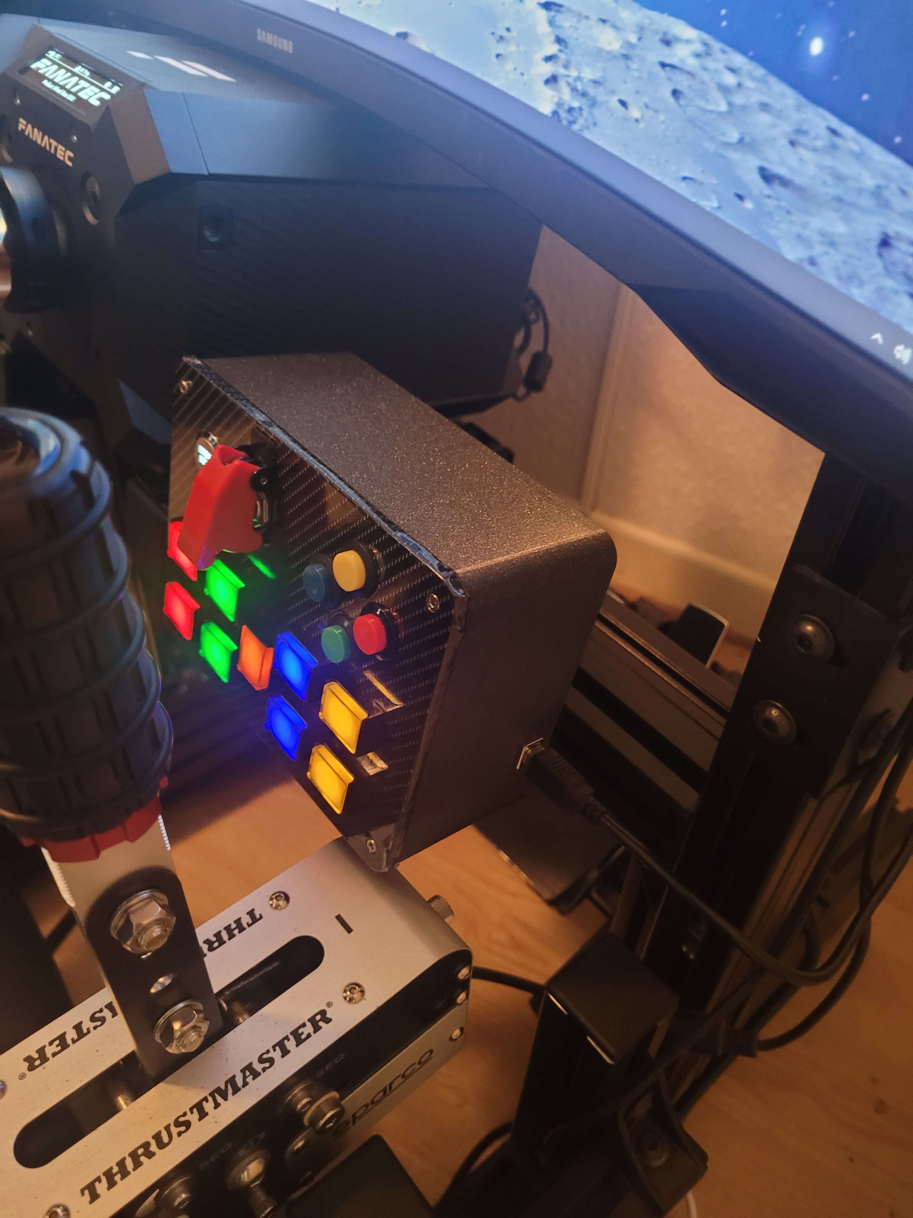 Button box sim racing by dimi25 | Download free STL model | Printables.com