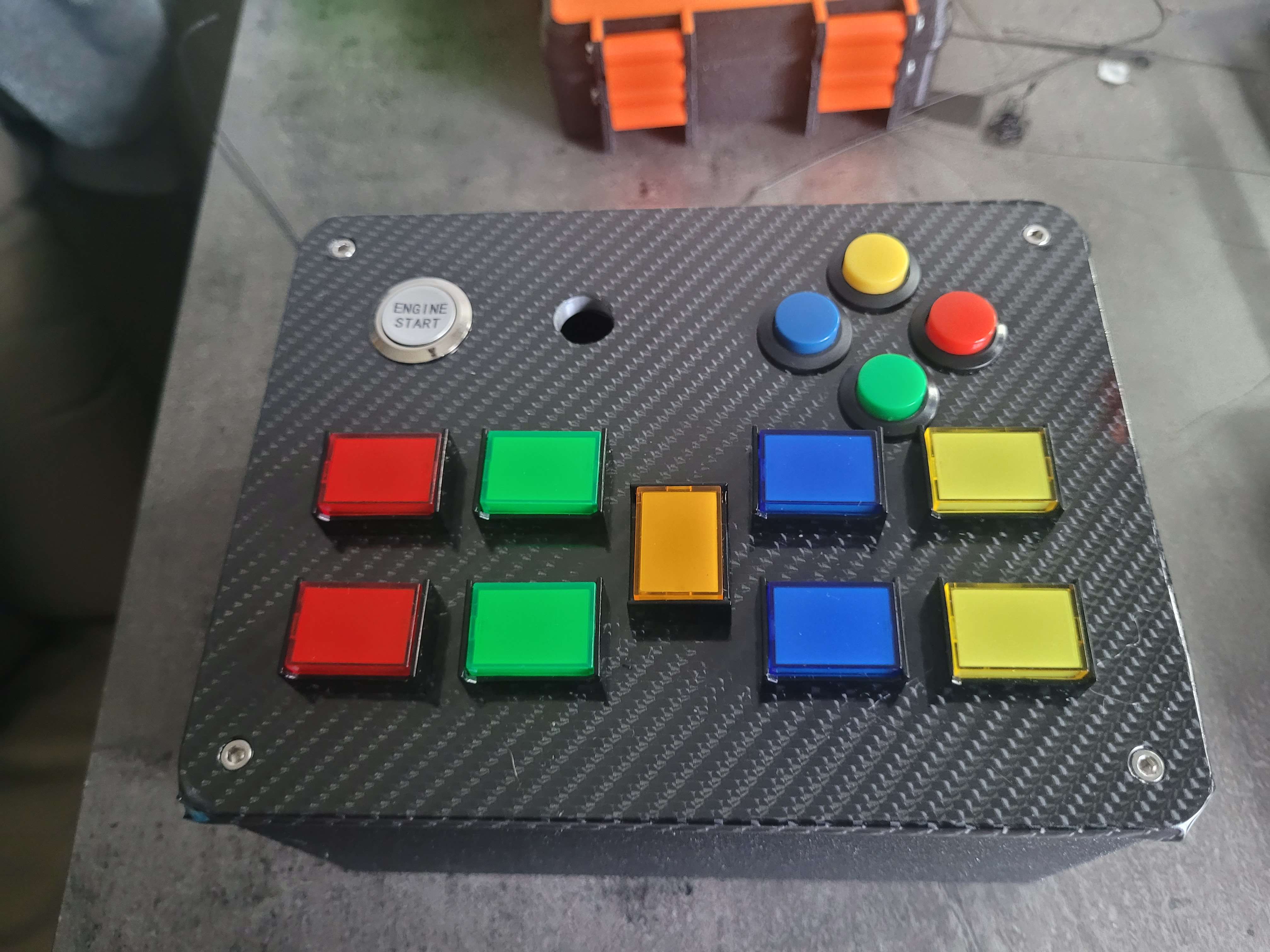 Button box sim racing by dimi25 | Download free STL model | Printables.com