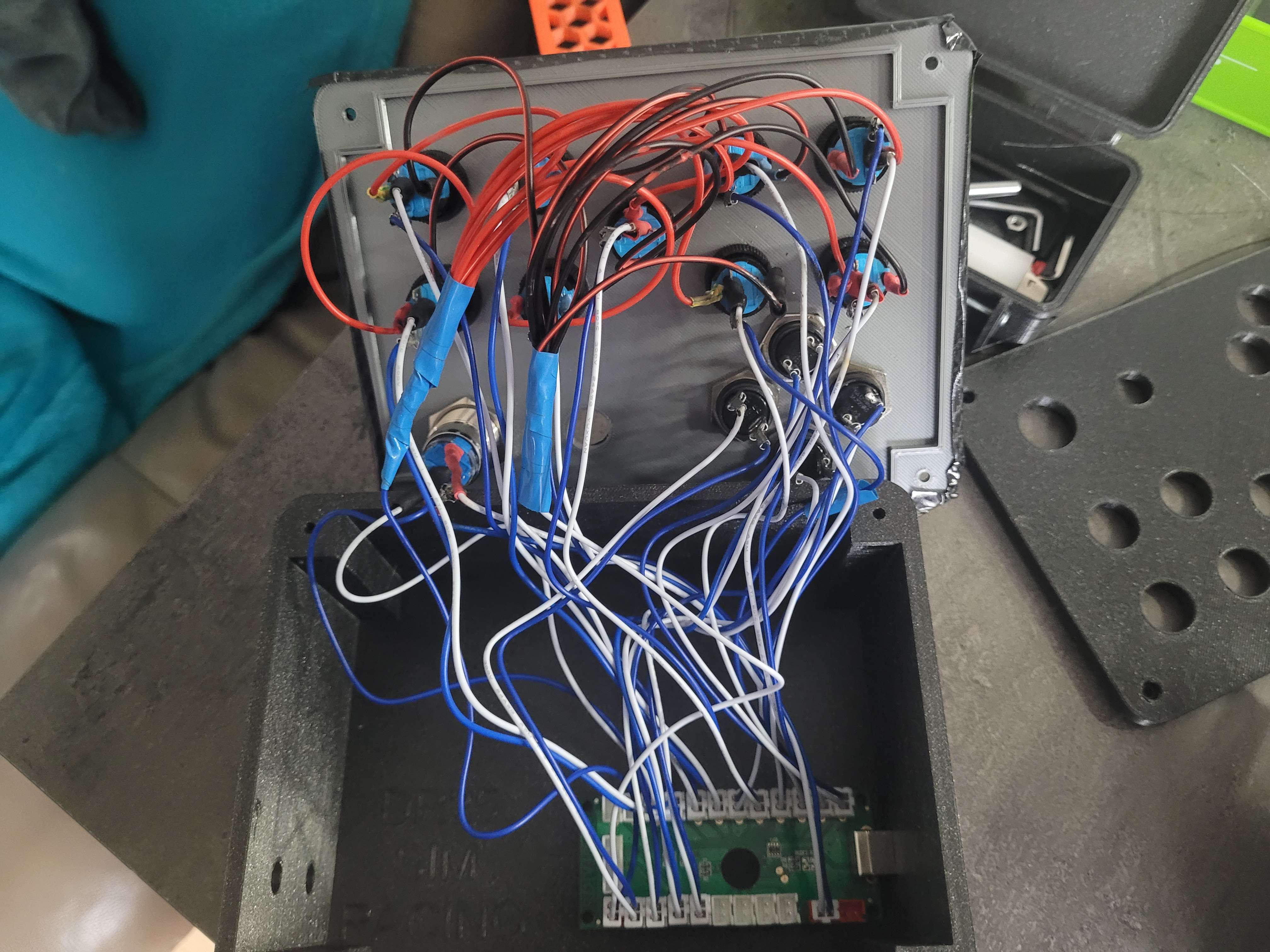 Button box sim racing by dimi25 | Download free STL model | Printables.com