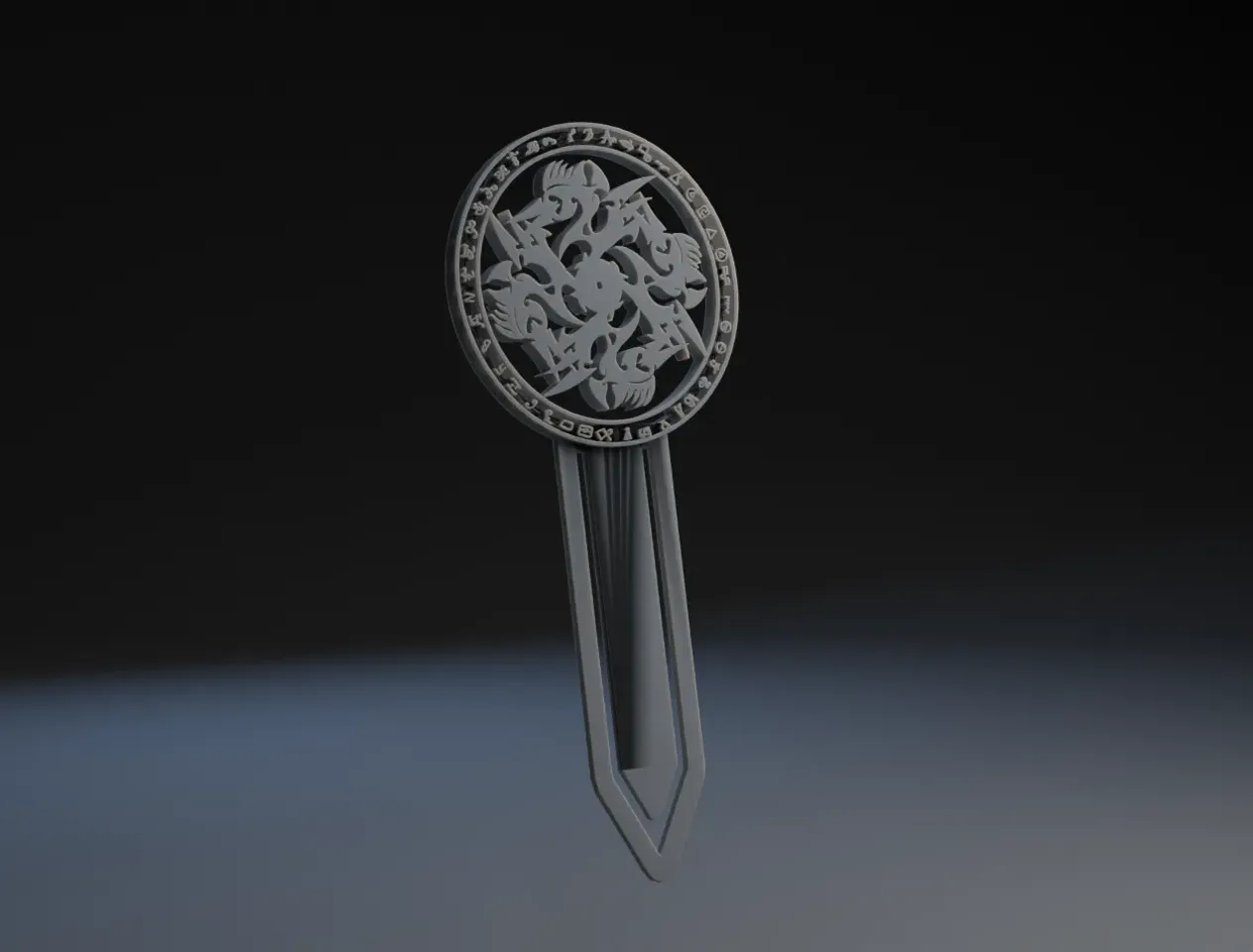 Dark Hunter Bookmark by Peter Farell | Download free STL model ...