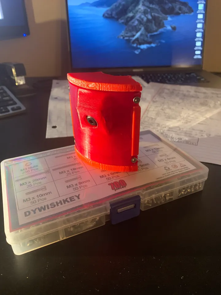 Camera Shroud for 4" diameter rocket by ecog | Download free STL model ...
