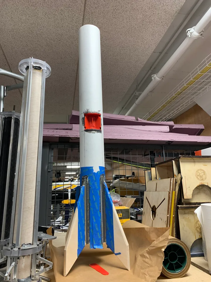 Camera Shroud for 4" diameter rocket by ecog | Download free STL model ...