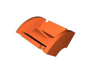 Camera Shroud for 4" diameter rocket by ecog | Download free STL model ...