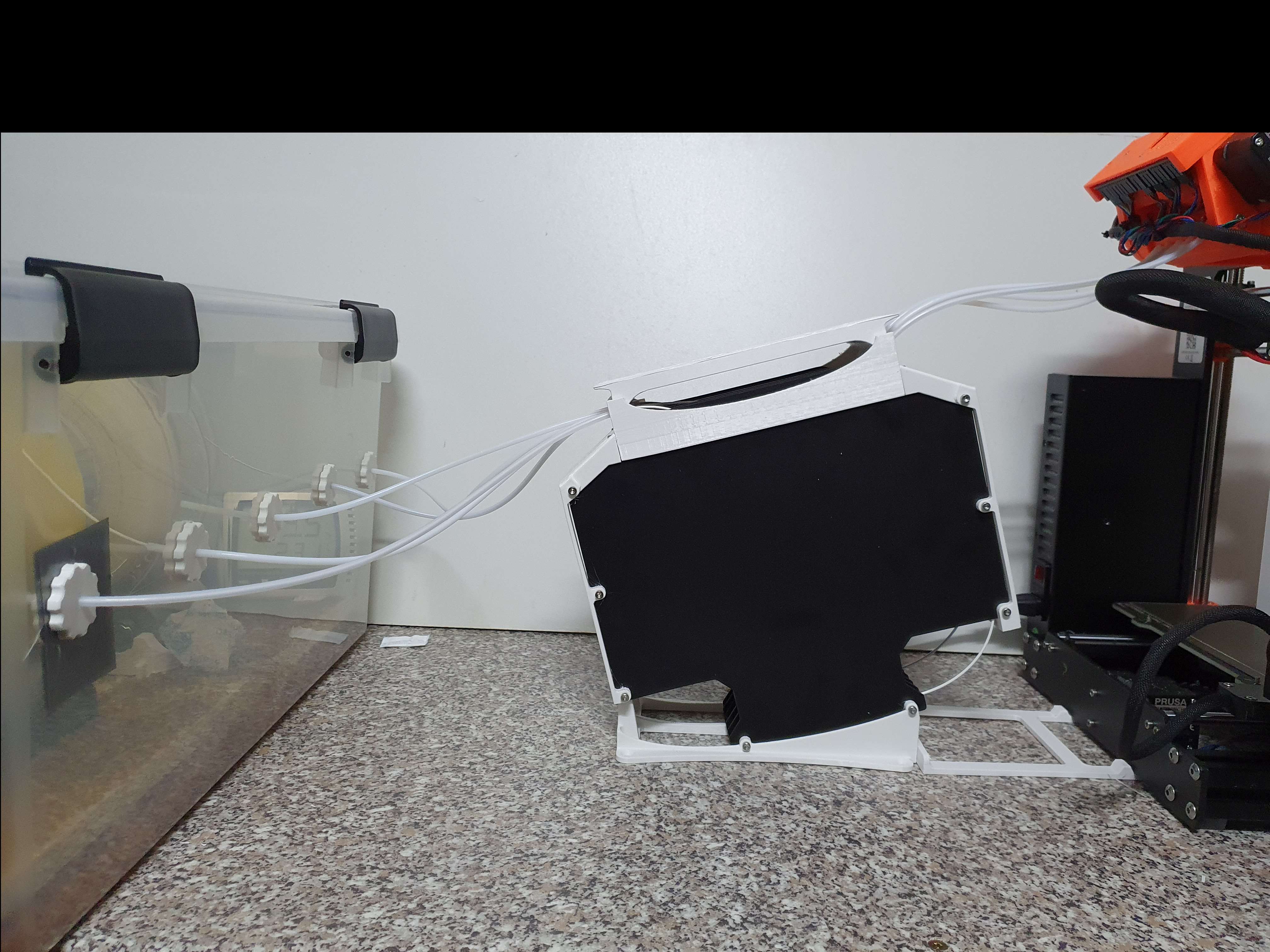 Modification of the Prusa Filamentbuffer MMU2S by hardy74 | Download ...