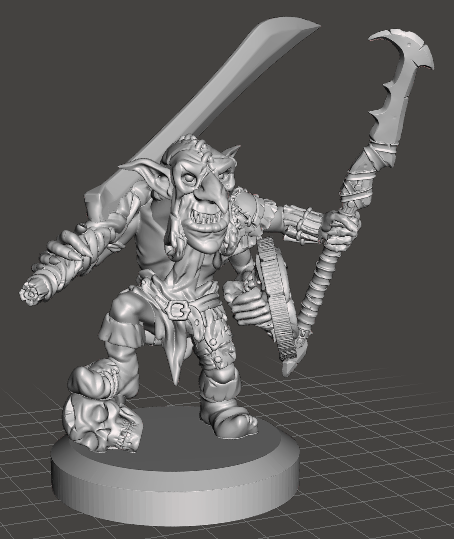 Goblin Warrior Mutant - Sword, Shield, and Glaive by FourZeroSix ...