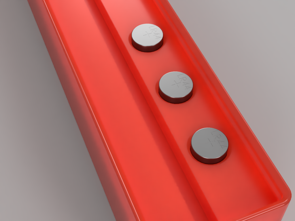 Gridfinity Caliper Storage with Batteries by freejstn | Download free STL model | Printables.com