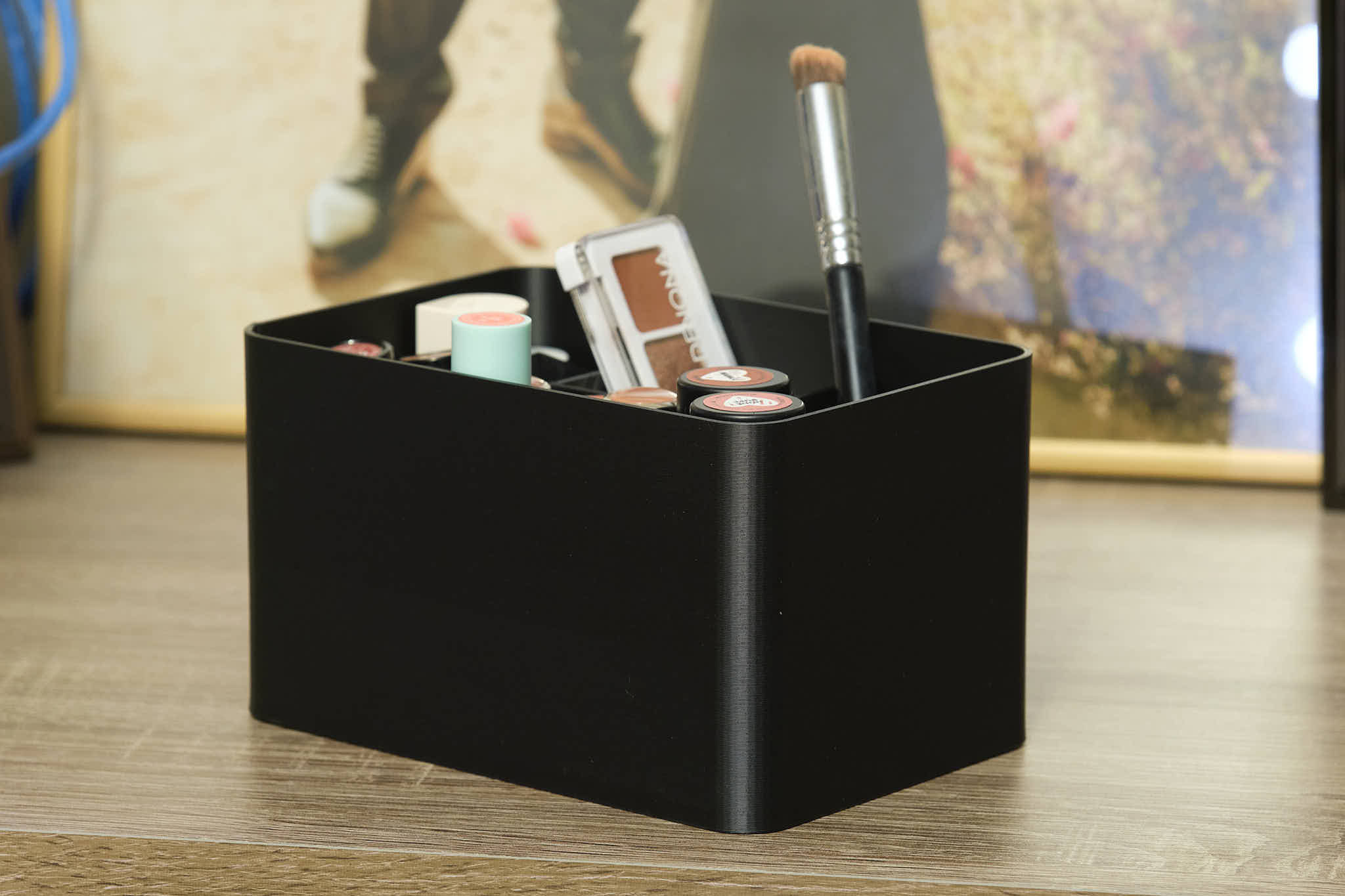 Simple Storage Box with Compartments by bgateb | Download free STL ...
