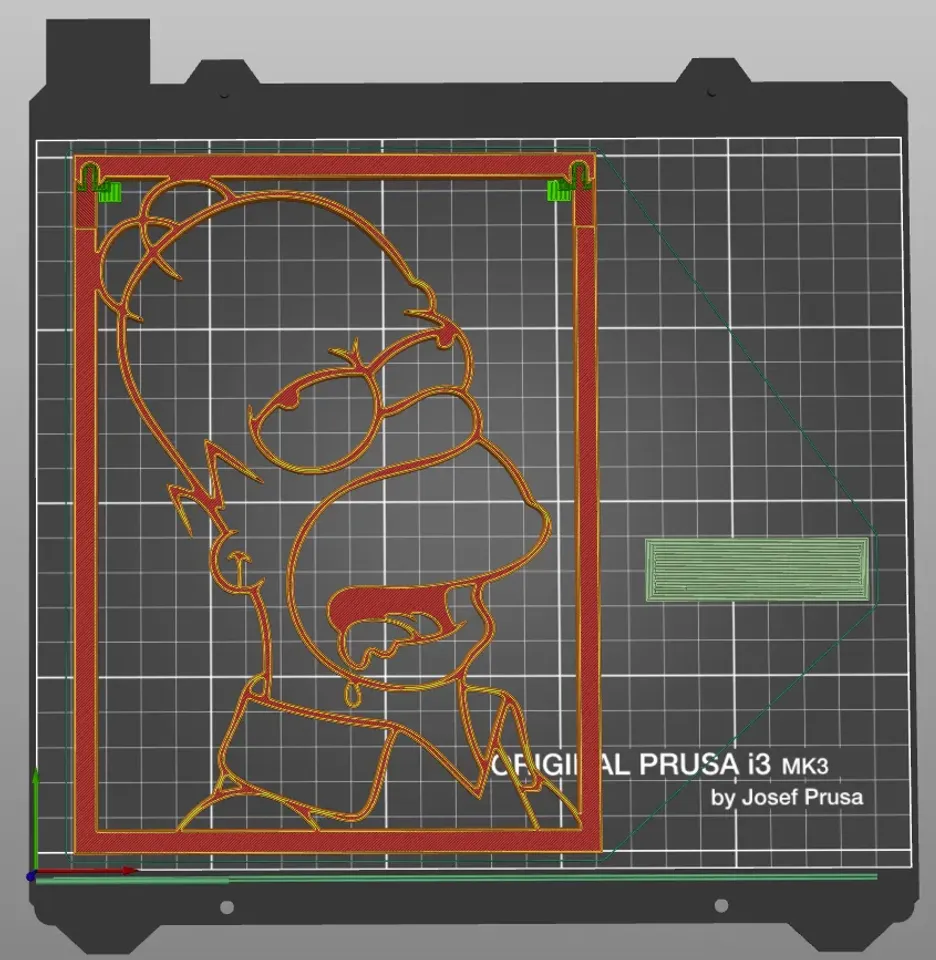 Homer Simpson - Wall Art by DDDprince | Download free STL model ...