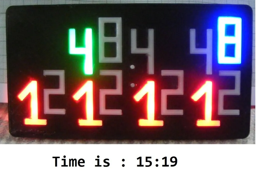Binary Digital Clock