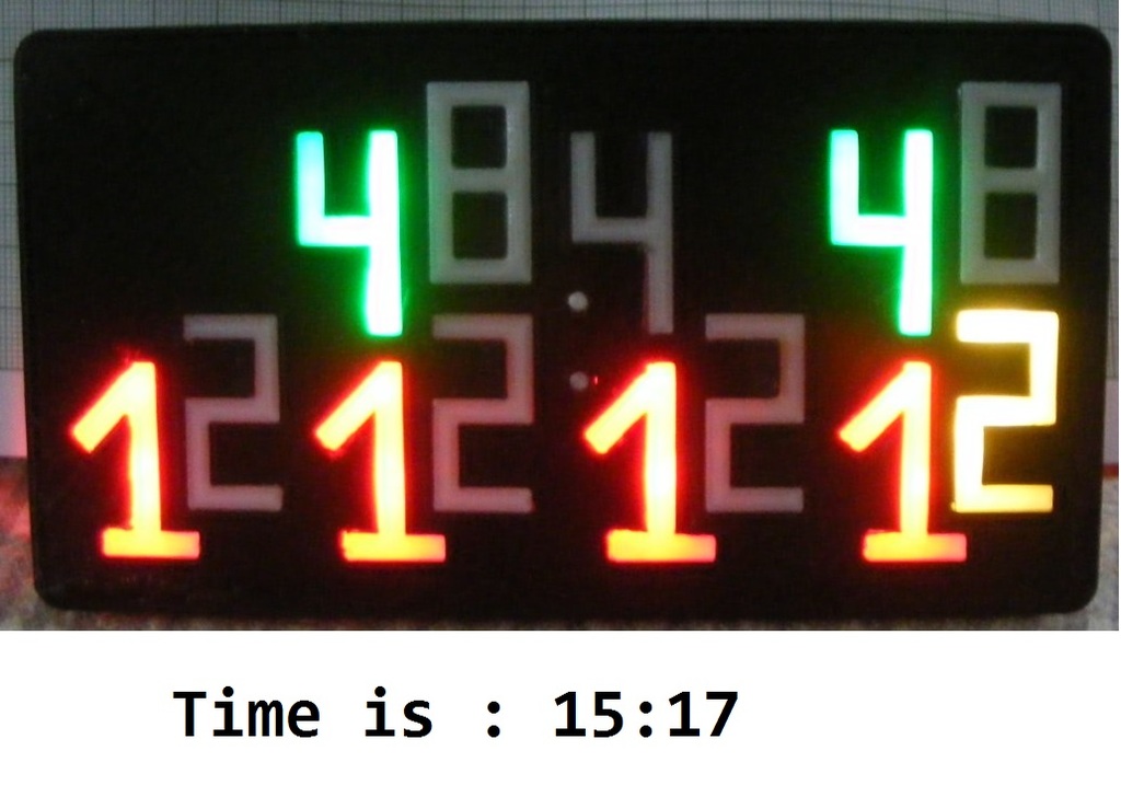 The Easy Binary Clock by Boda | Download free STL model | Printables.com