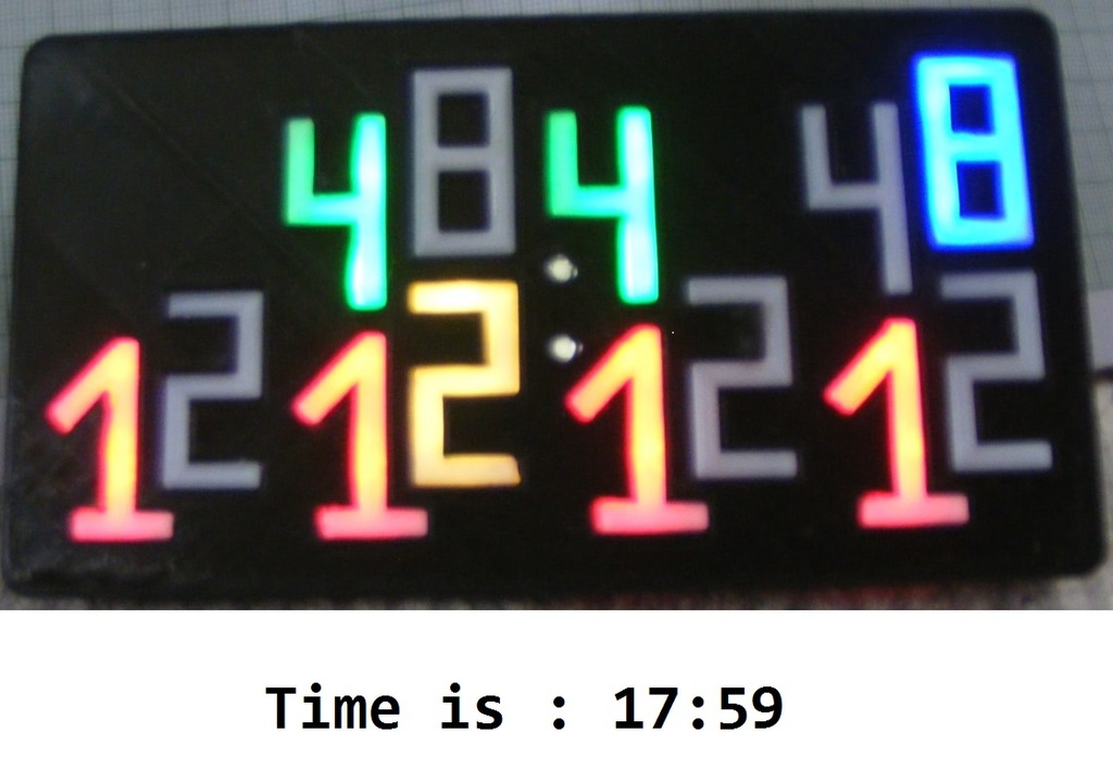 The Easy Binary Clock by Boda | Download free STL model | Printables.com