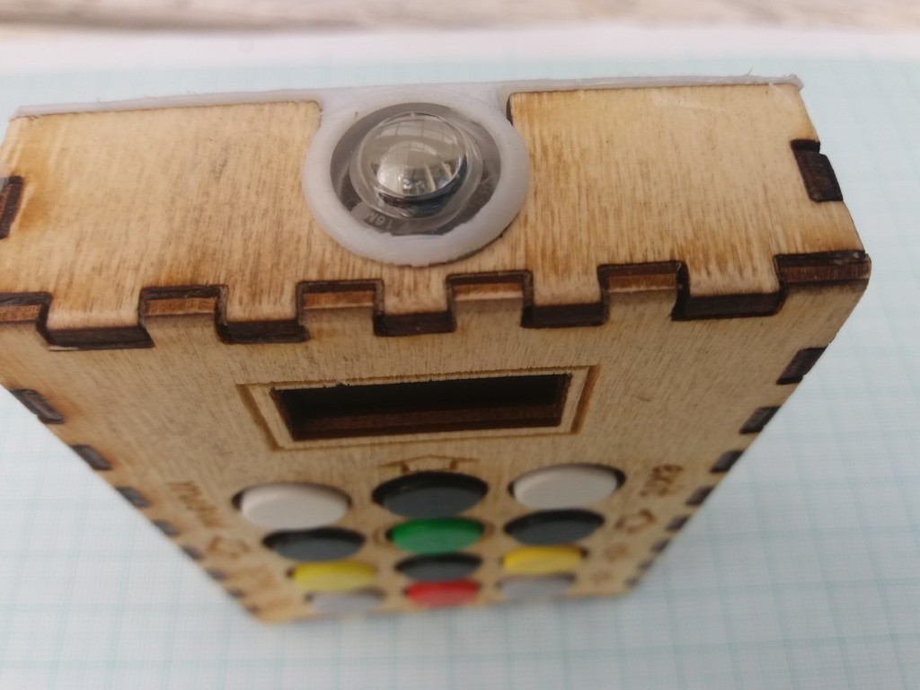 Minimalist smart TV remote controller by Boda | Download free STL model ...