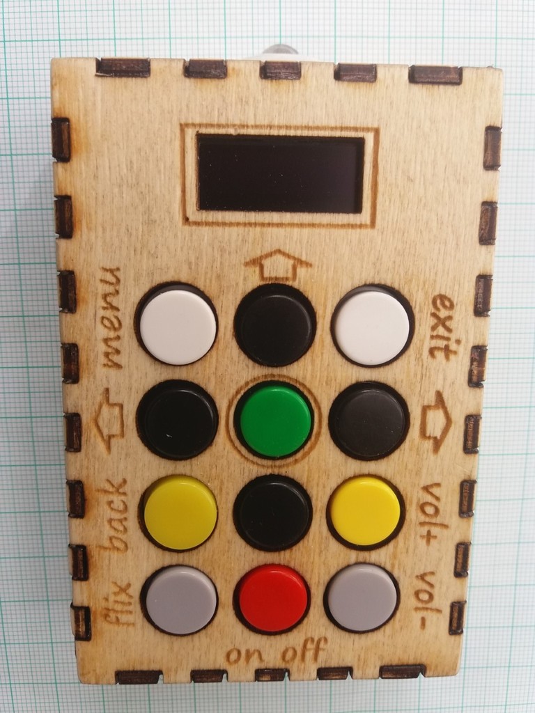 Minimalist smart TV remote controller by Boda | Download free STL model ...