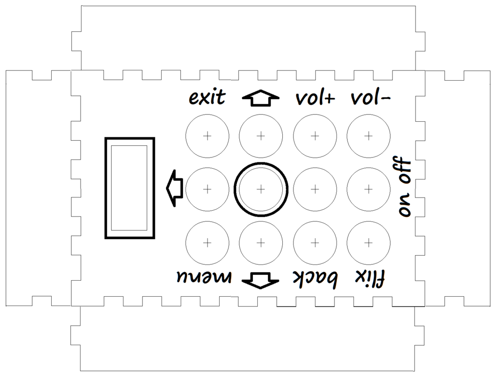 Minimalist smart TV remote controller by Boda | Download free STL model ...