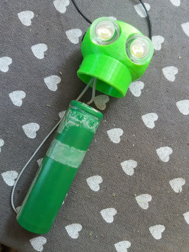 UFO lamp, USB rechargeable 18650 battery by Boda | Download free STL ...