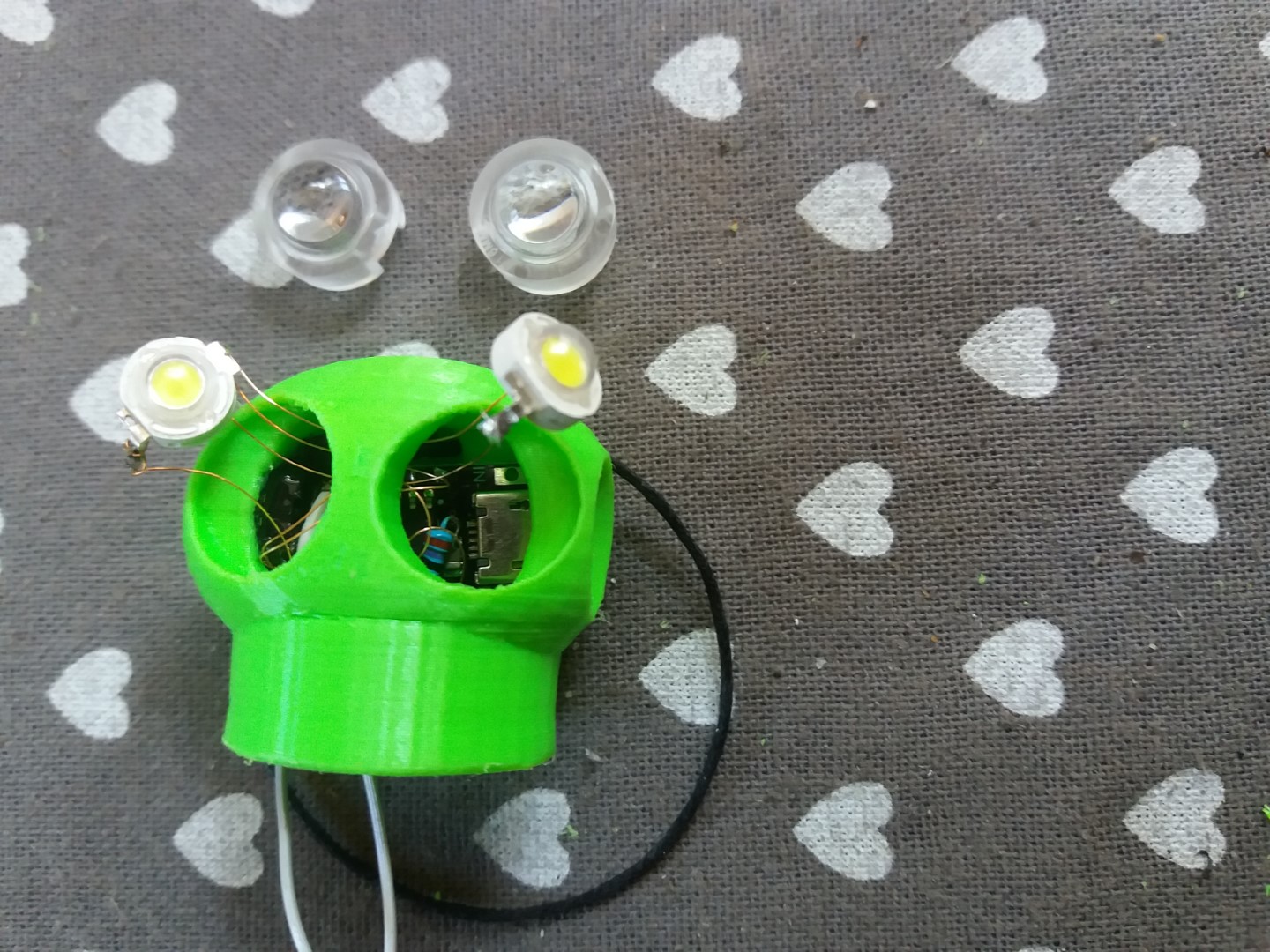 UFO lamp, USB rechargeable 18650 battery by Boda | Download free STL ...