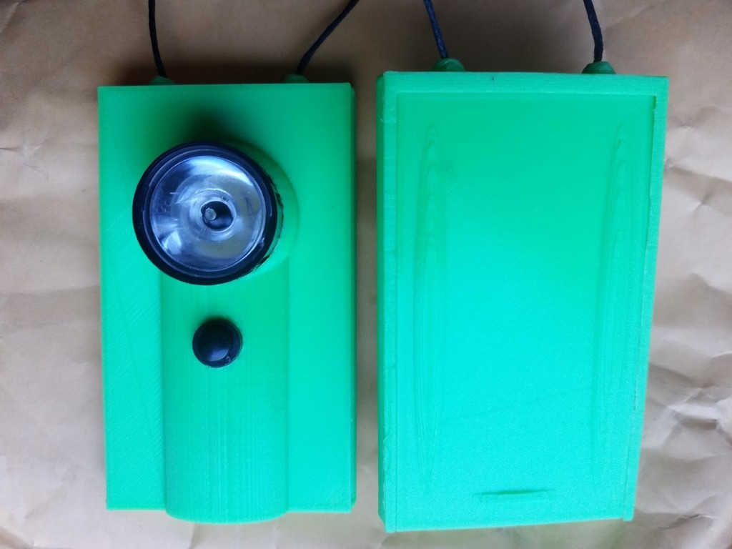 LED lamp, credit card size by Boda | Download free STL model ...